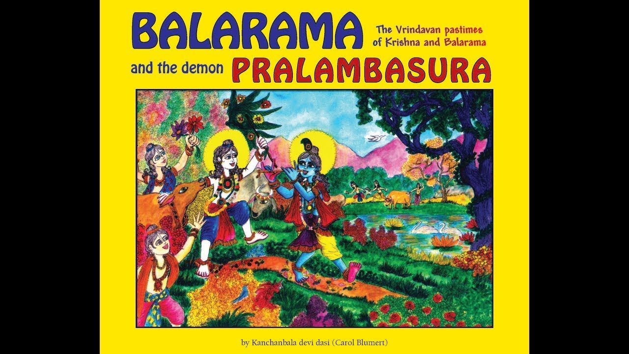 Balaram and the Demon Pralambasura | The Vrindavan Pastimes of Krishna ...