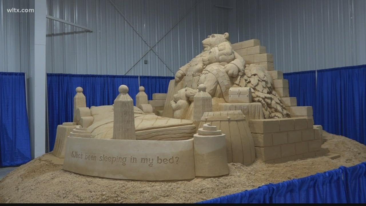 A fairy-tale told in sand at the SC State Fair - YouTube