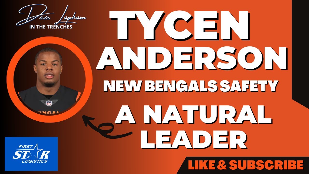 Tycen Anderson | New Bengals Safety a Natural Leader - YouTube