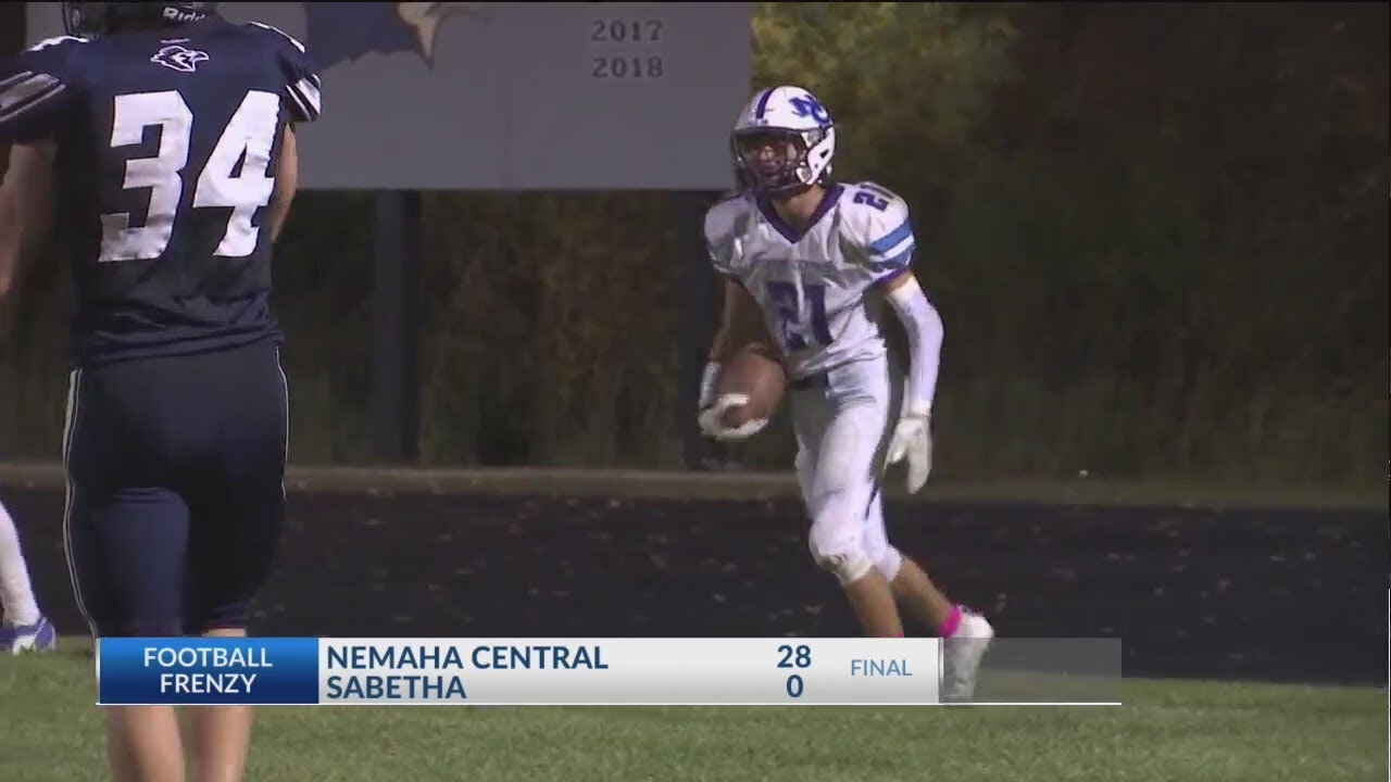 FOOTBALL FRENZY: Nemaha Central at Sabetha - YouTube