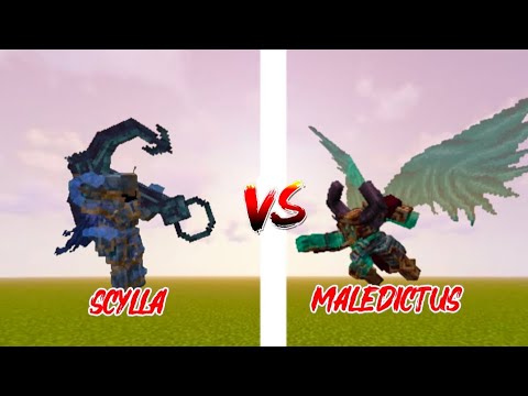 Scylla VS Maledictus | Minecraft java mob battle | epic mob fight | L ...