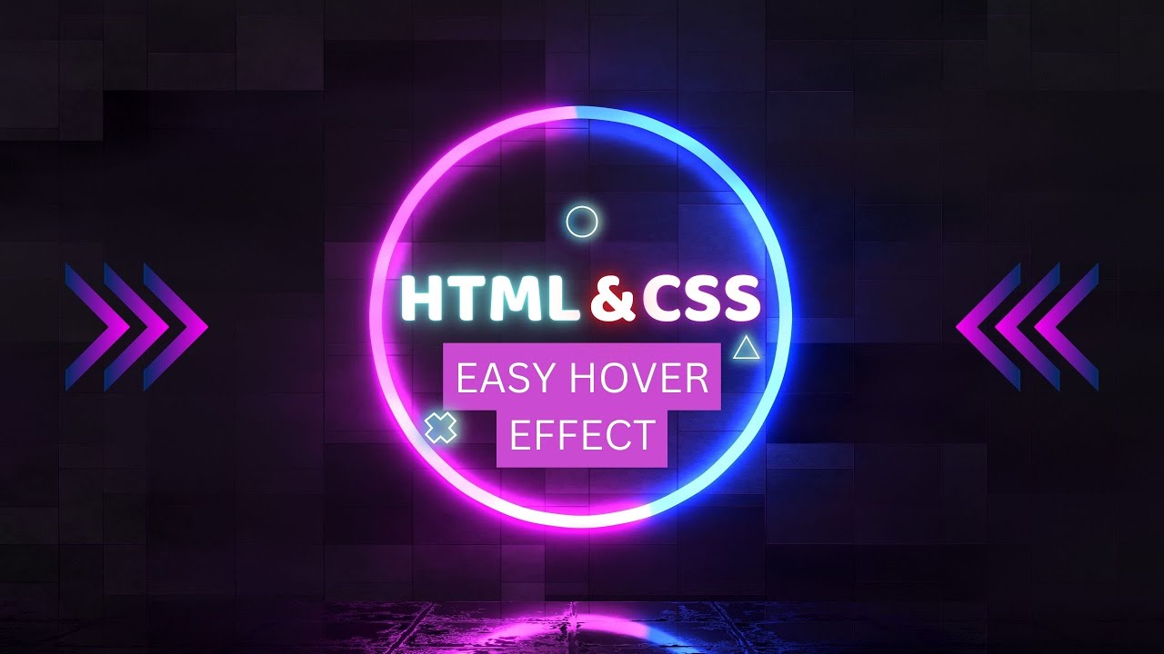 [How to] Easy Hover Button Effect with Html & CSS #howto #css #html # ...
