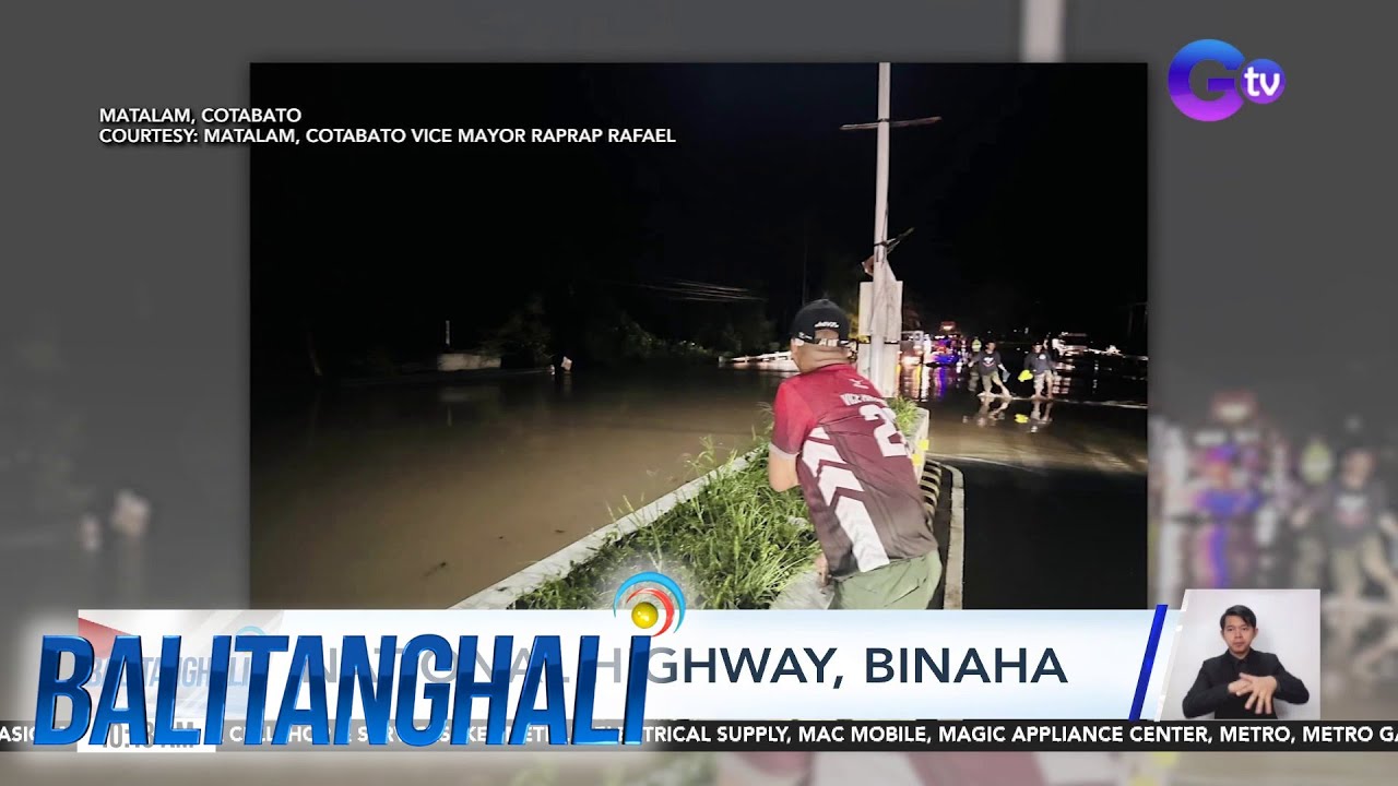 National highway, binaha | Balitanghali - YouTube