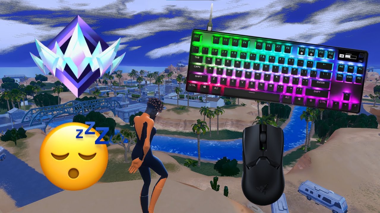 SteelSeries Apex Pro TKL ASMR 😴 Fortnite OG Ranked Reload 🏆 Satisfying ...