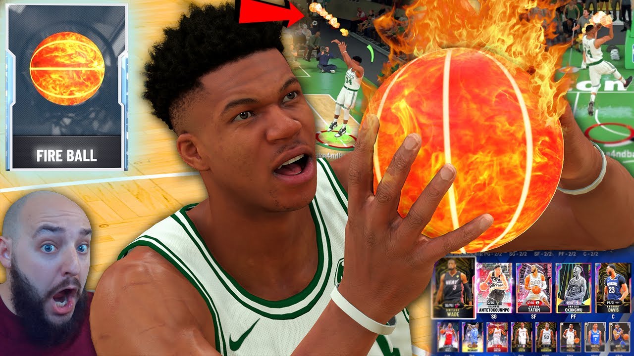 WE GOT THE ULTRA RARE FIREBALL! ITS EN FUEGO!!! NBA 2K20 My Team - YouTube