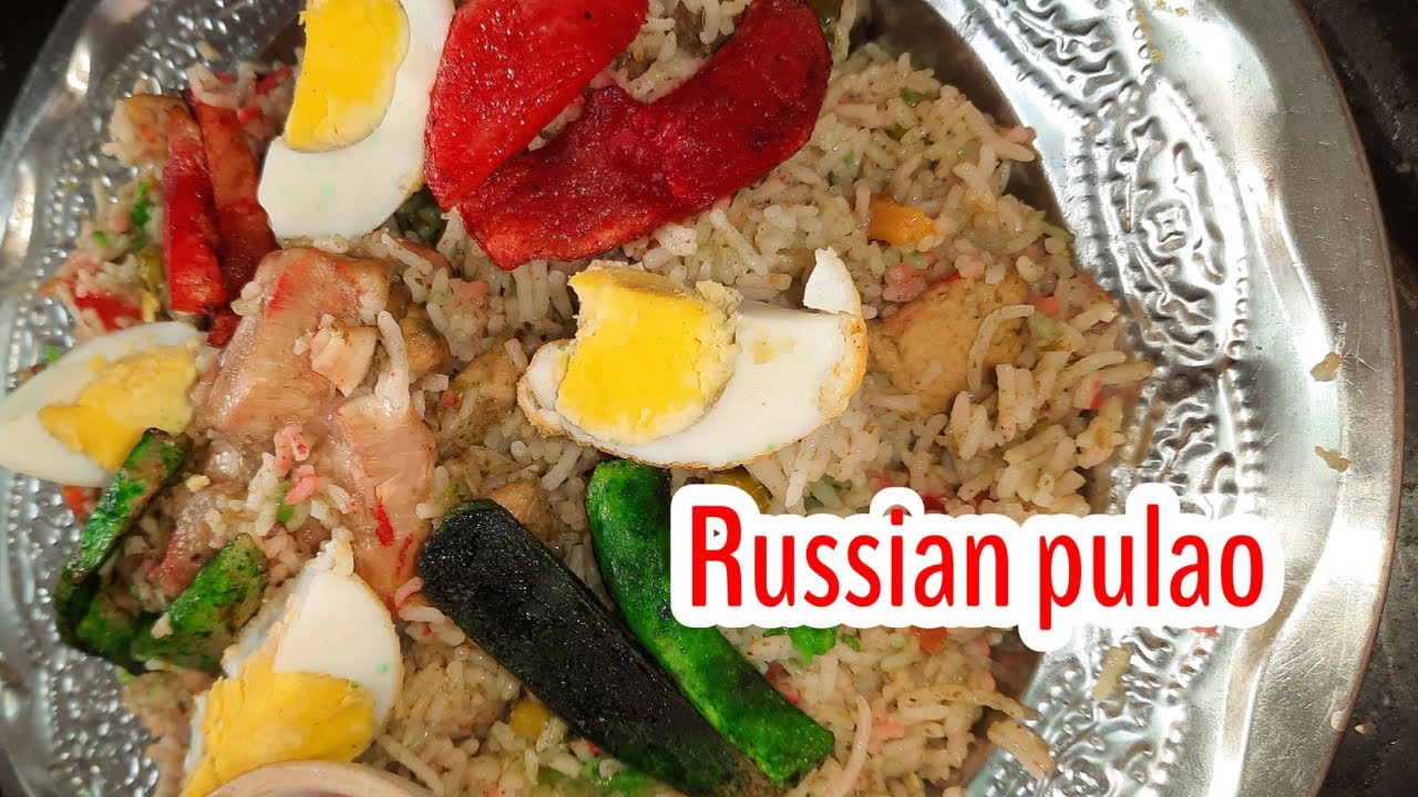 Russian pulao recipe😋👌 - YouTube