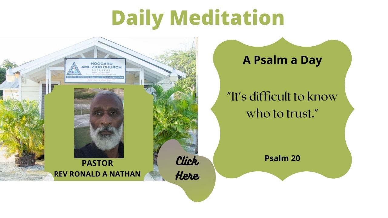 A PSALM A DAY - YouTube