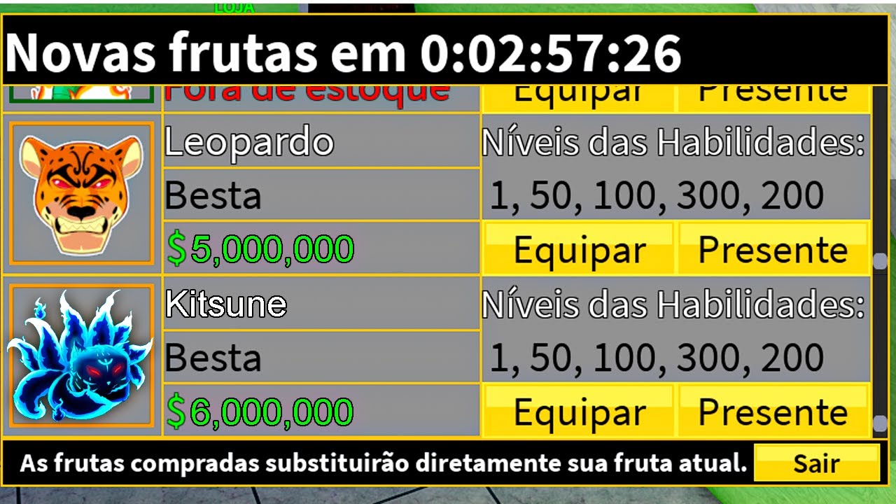 VAZOU SHOWCASE da PROXIMA FRUTA MYTICA KITSUNE no BLOX FRUITS! - YouTube