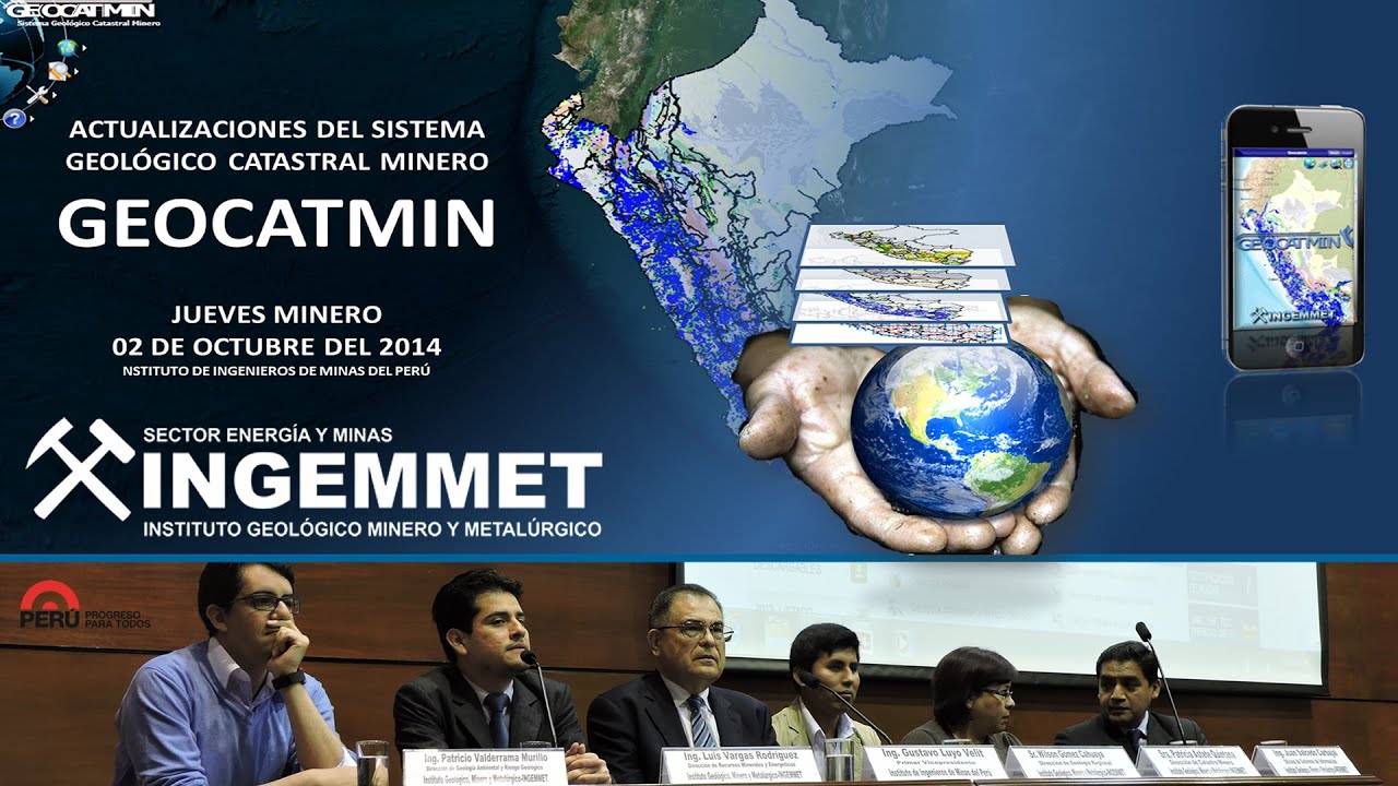 Actualizaciones del GEOCATMIN - YouTube