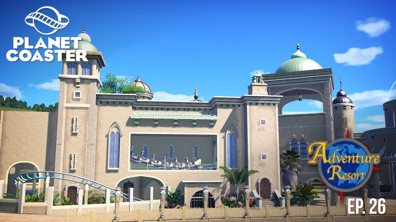 Planet Coaster | Adventure Resort | Ep. 26 : Thématisation et décors du ...