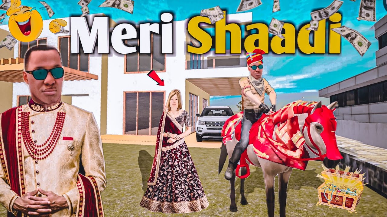 Meri Shaadi Story In Indian Bike Driving 3D Full🤣 Funny Story•Video°😂 ...