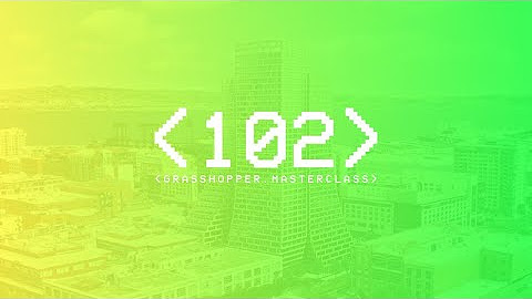 ATN Grasshopper Masterclass - YouTube