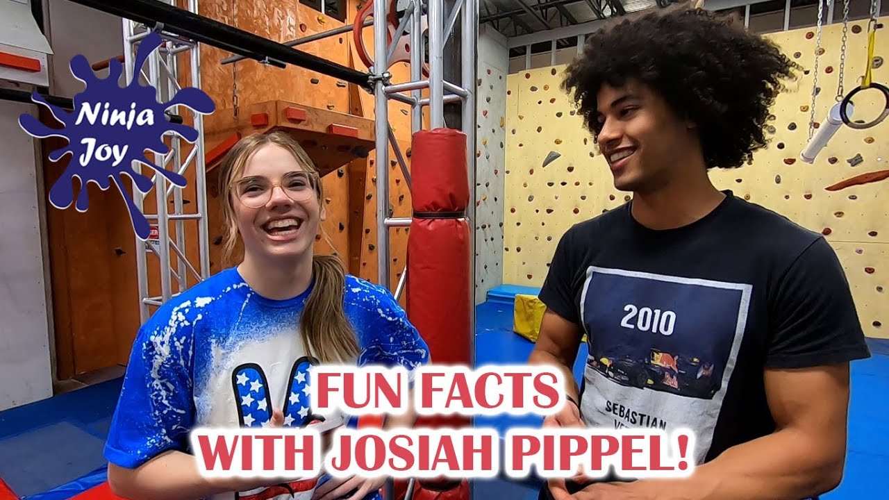 American Ninja Warrior Finalist Josiah Pippel on Fun Facts With Ninja ...