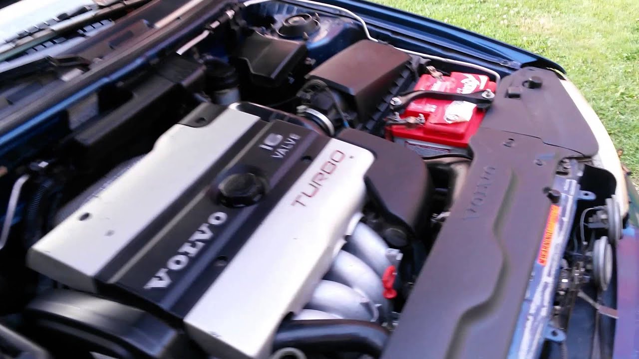 Motor Volvo t4 - YouTube