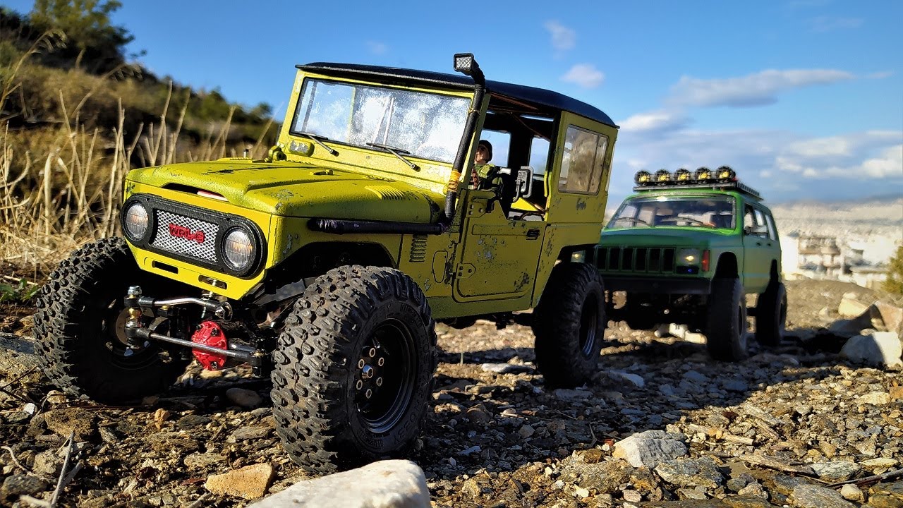 WPL C34 KM 1/16 And MN78 1/12 Scale : Hunting For New Off Road Trails ...