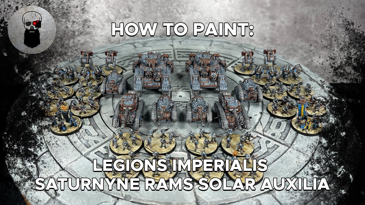 Contrast+ How to Paint: Legions Imperialis Saturnyne Rams? Solar ...