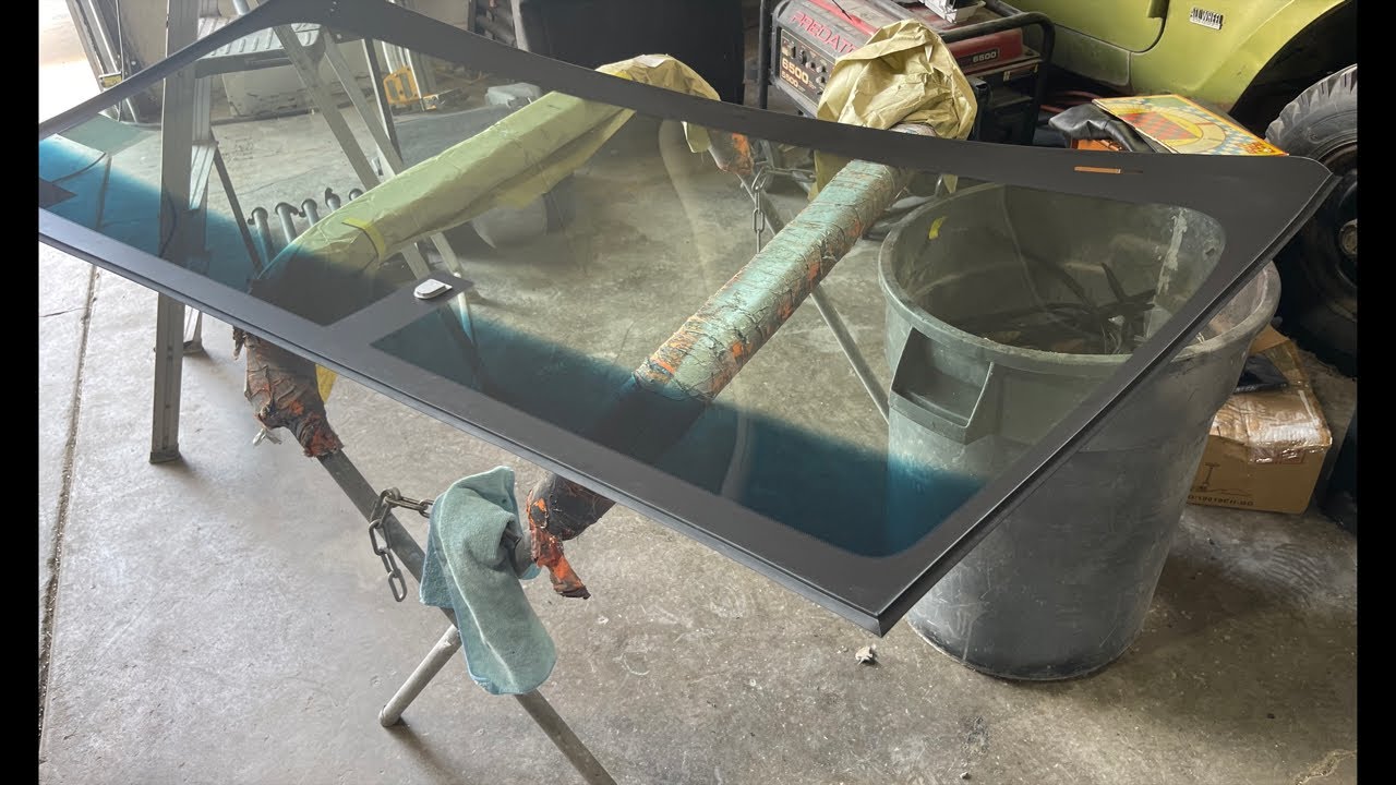 Installing the windshield finally! - YouTube