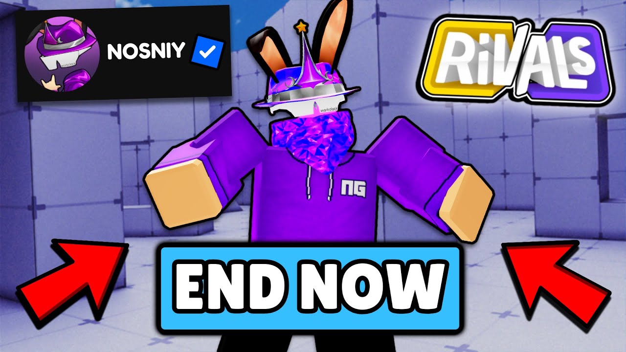 🔴 Stream ends when @Nosniy joins... (Roblox Rivals) - YouTube