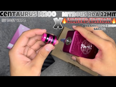 Centaurus M200 X Nitrous Limited Edition | Review ASMR - YouTube