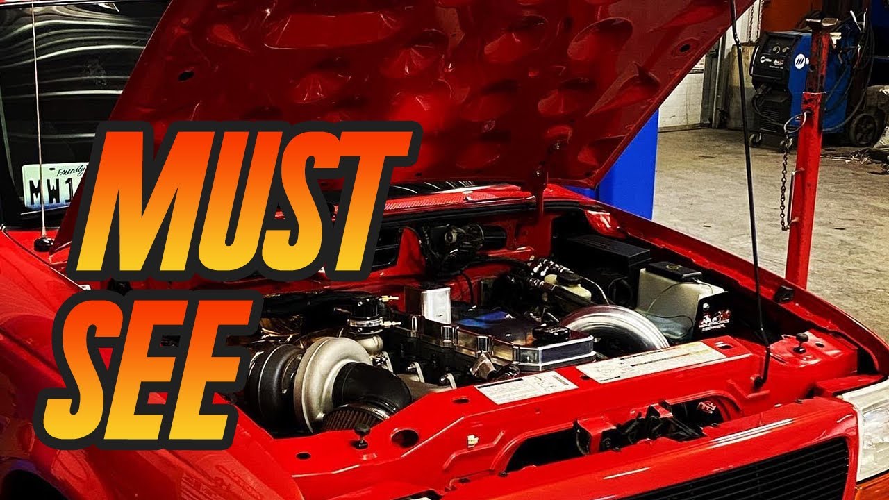 Ford Ranger with a 5.9L Cummins - YouTube