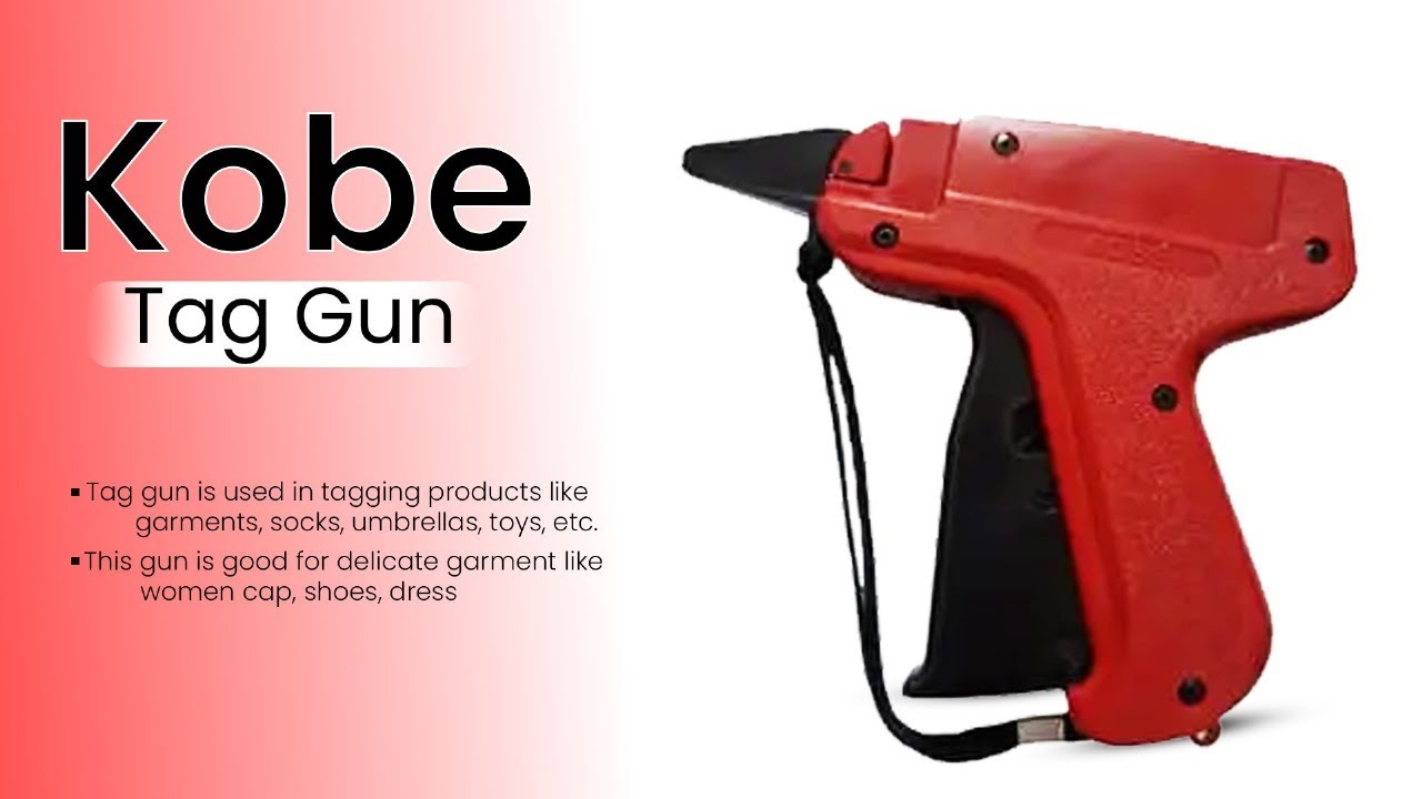Kobe Tag gun price in Bangladesh - YouTube