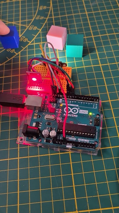 Colorsensor Tcs34725 At Arduino Uno R3 Youtube