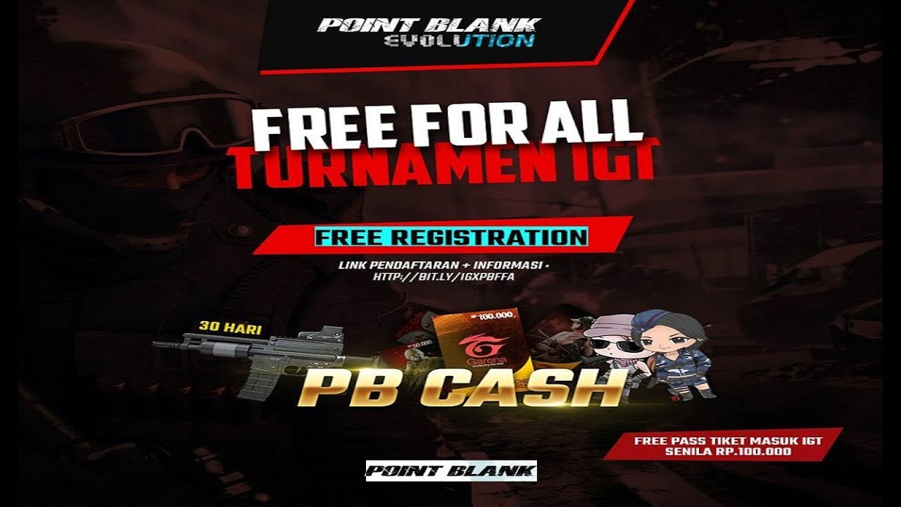 Cara Daftar Turnament Free For All Point Blank Evolution - YouTube