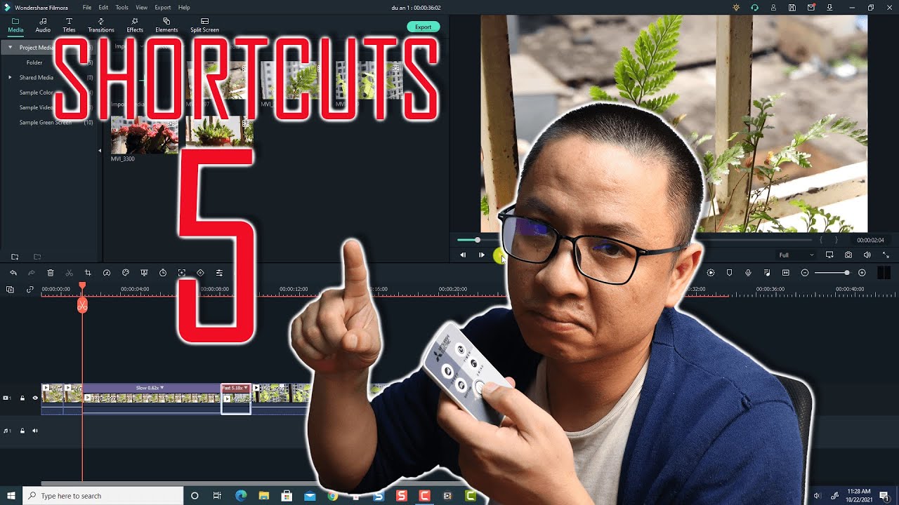 Filmora X Editing Tips - 5 Keyboard Shortcuts That'll Help You Edit ...