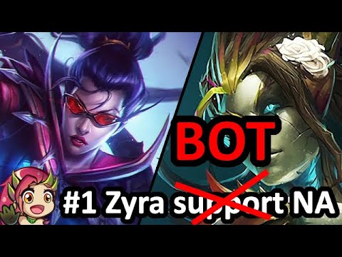 Zyra BOT, getting Vayne to target ban me next game - 400 LP Master (vs ...