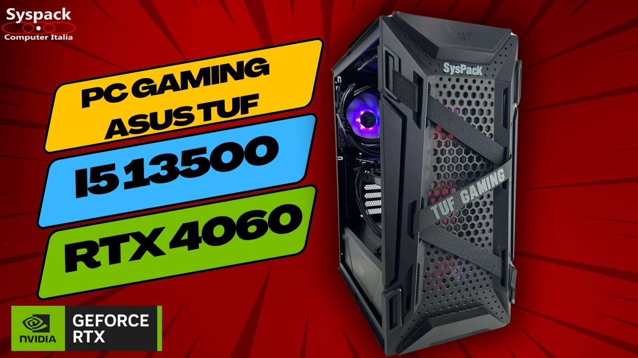 RTX 4060 + i5 13500 | PC Gaming Powered by Asus | Build & Test in Games ...