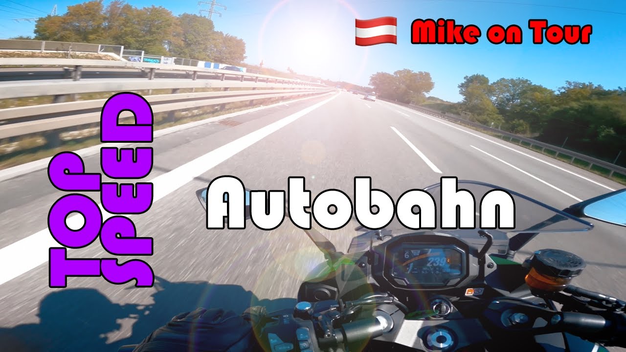 Kawasaki ZH2 SUPERCHARGED TOP Speed auf der deutschen Autobahn [RAW ...