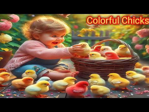 COLOUR CHICKS | Rainbow Chicks | colour chicken babys | Colour Chick ...