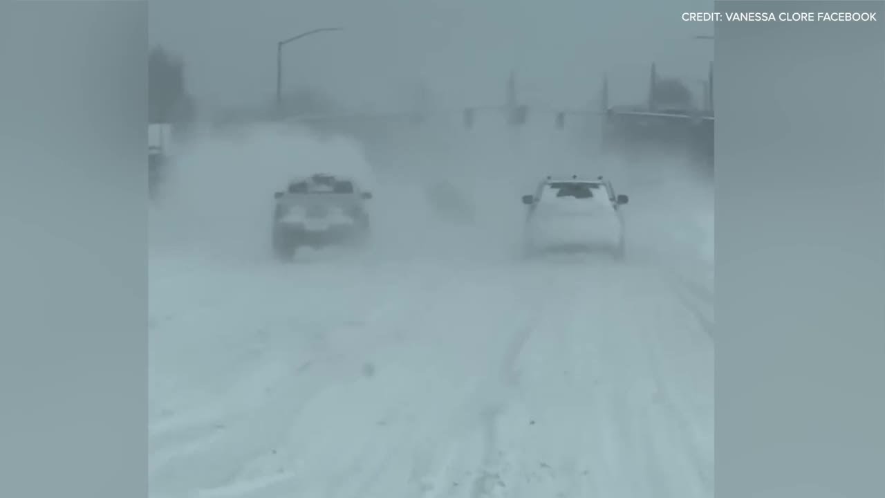 Severe winter conditions led to bad driving choices, challenging day ...