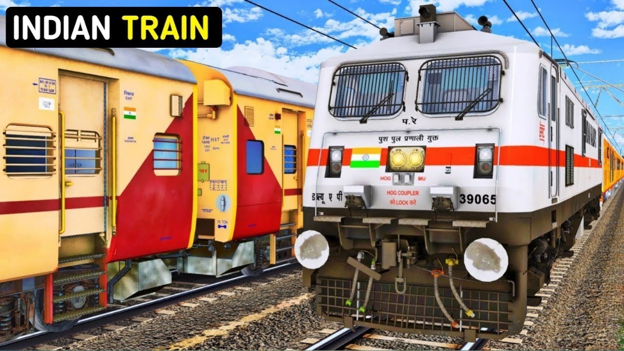 DRIVING INDIAN RAILWAY TRAIN DELHI TO MUMBAI IN REAL LIFE OMG! - YouTube