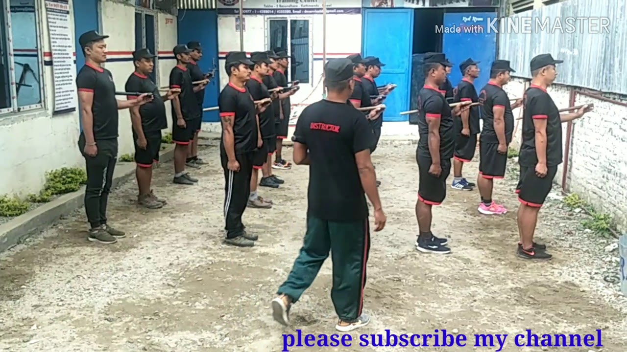 Security guard Training - YouTube