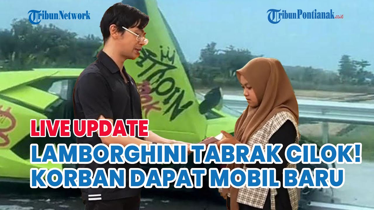 🔵 Lamborghini Tabrak Mobil Cilok, Gabriel Rey Ganti dengan Mobil Baru ...