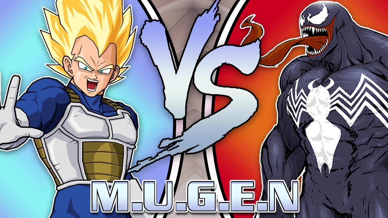 Mugen - Vegeta Vs Venom - YouTube