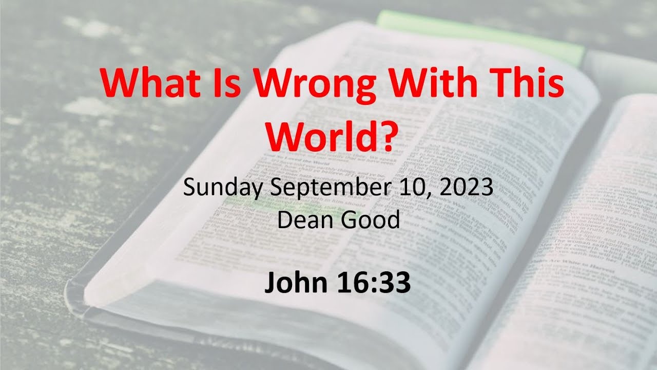 What is Wrong With This World - YouTube