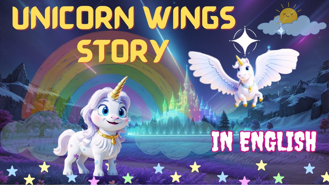Unicorn Wings Story | Fairy Tale | English Story For Kids - YouTube