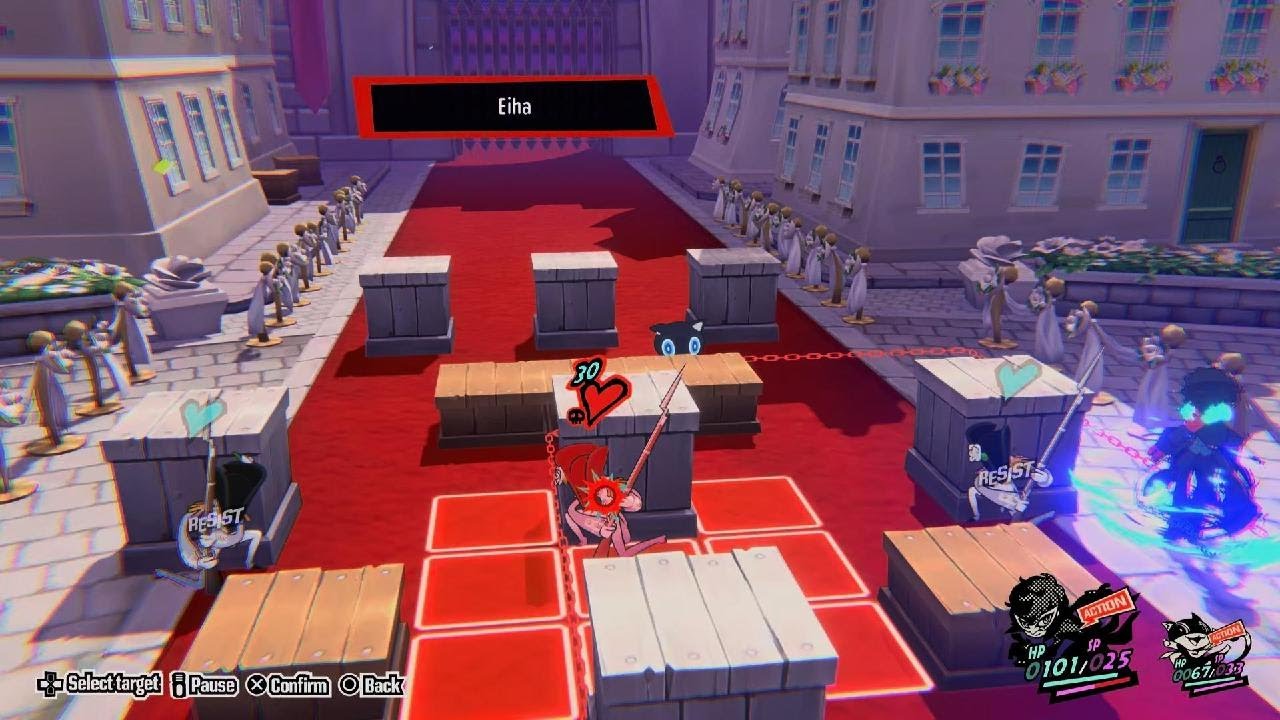 Persona 5 Tactica combat tutorial part 3 - YouTube