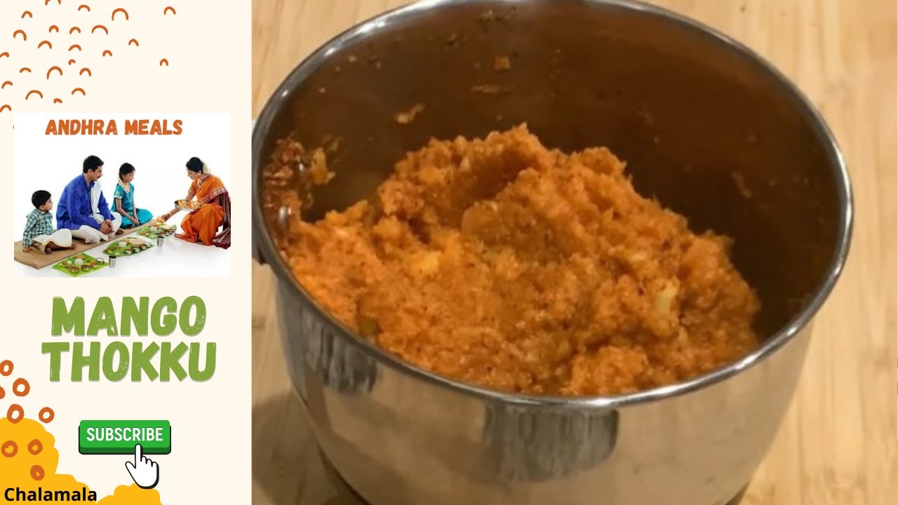 Mango Thokku |Mangai Thokku Recipe |Grated Raw Mango Pickle | Mango ...