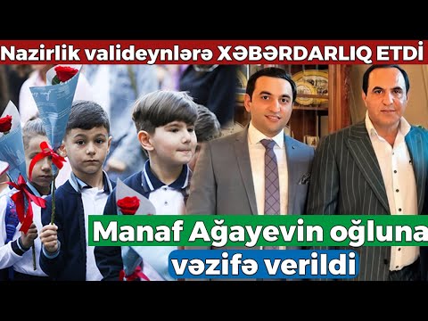 Tanınmış müğənni Manaf Ağayevin oğluna vəzifə verildi