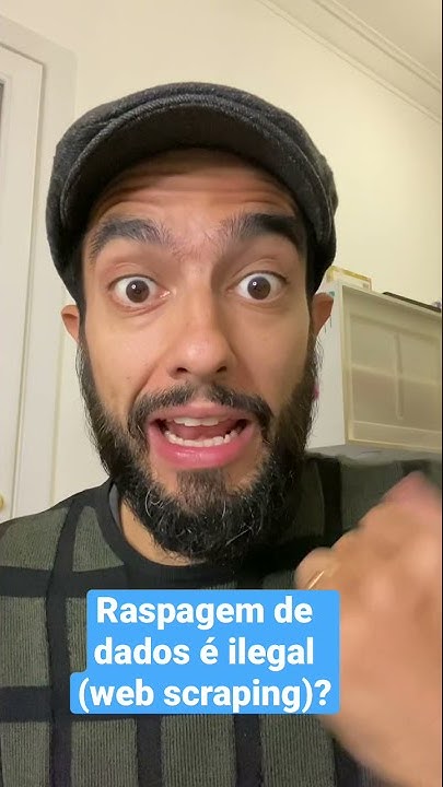Raspagem de dados é ilegal (web scraping)? - YouTube