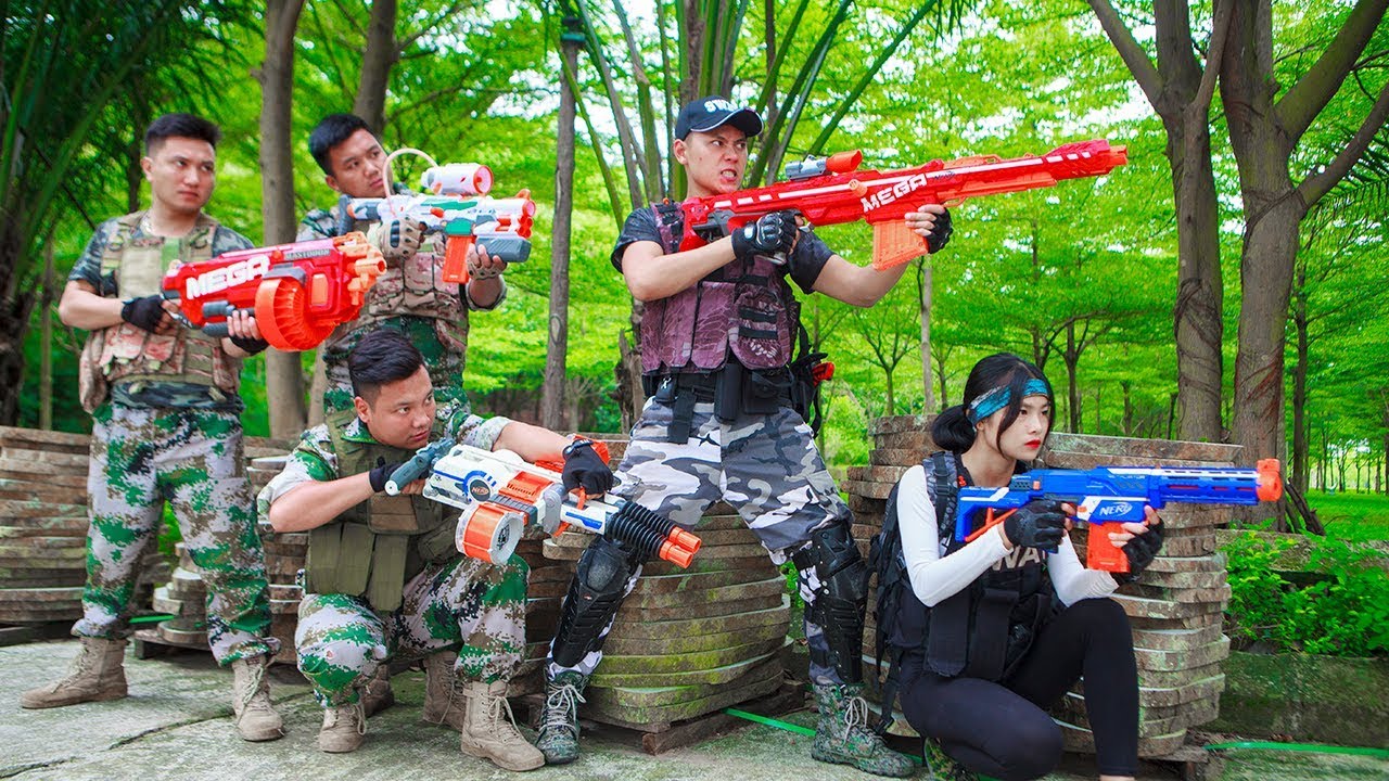 Nerf Guns War : Dangerous Missions SEAL TEAM Fight Bandits Crime Groups ...