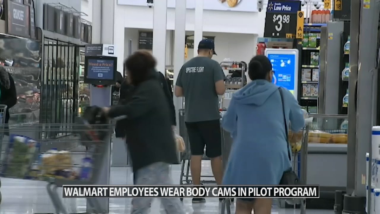 New pilot program at Walmart will require employees to wear body cams ...