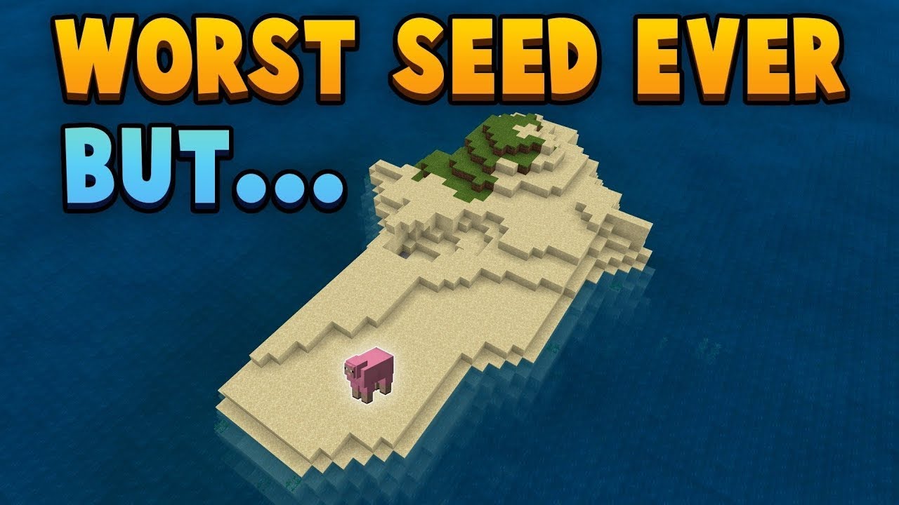 The worst seed ever! Minecraft pure survival - YouTube
