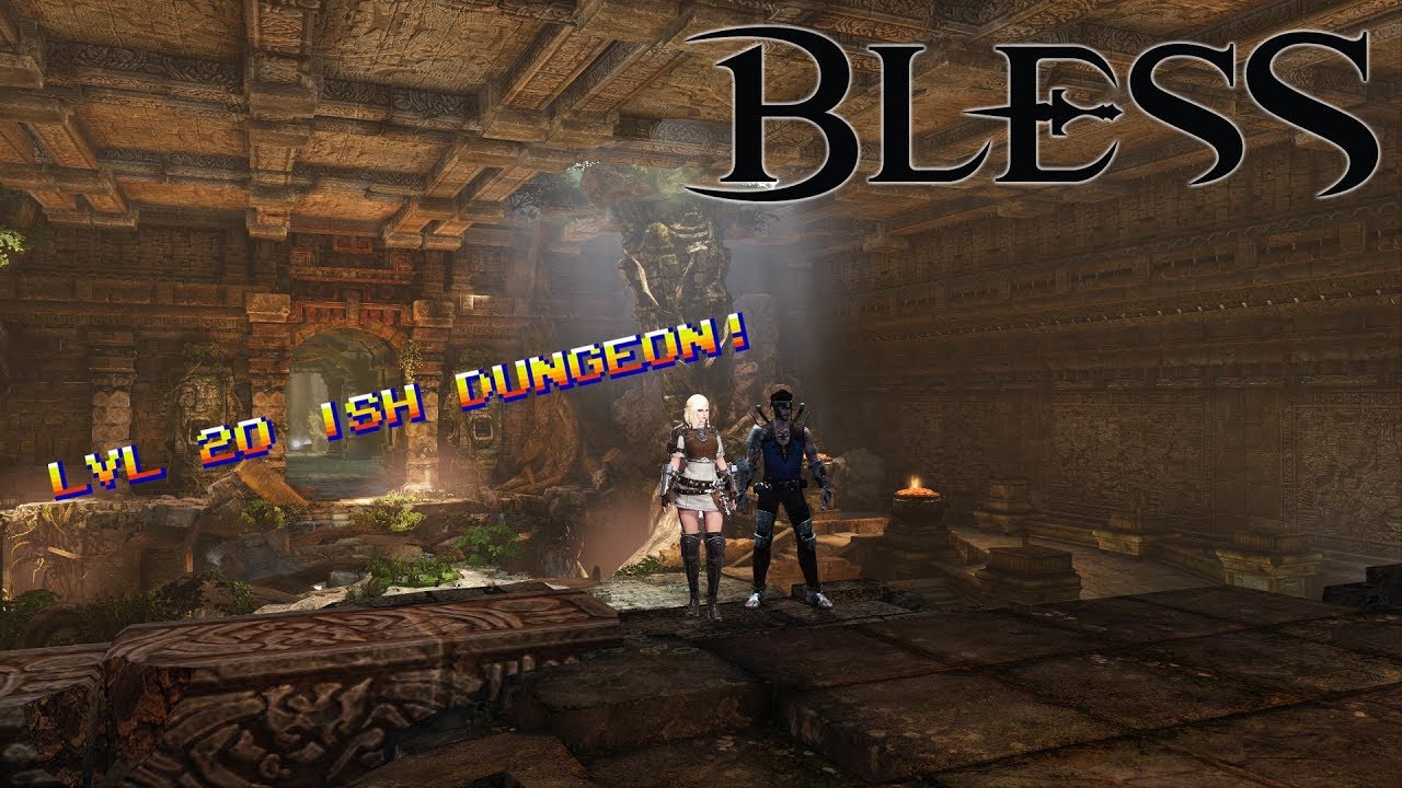 Bless Online lvl20 dungeon! Remains of the Sleeping Scale! (Korean ...