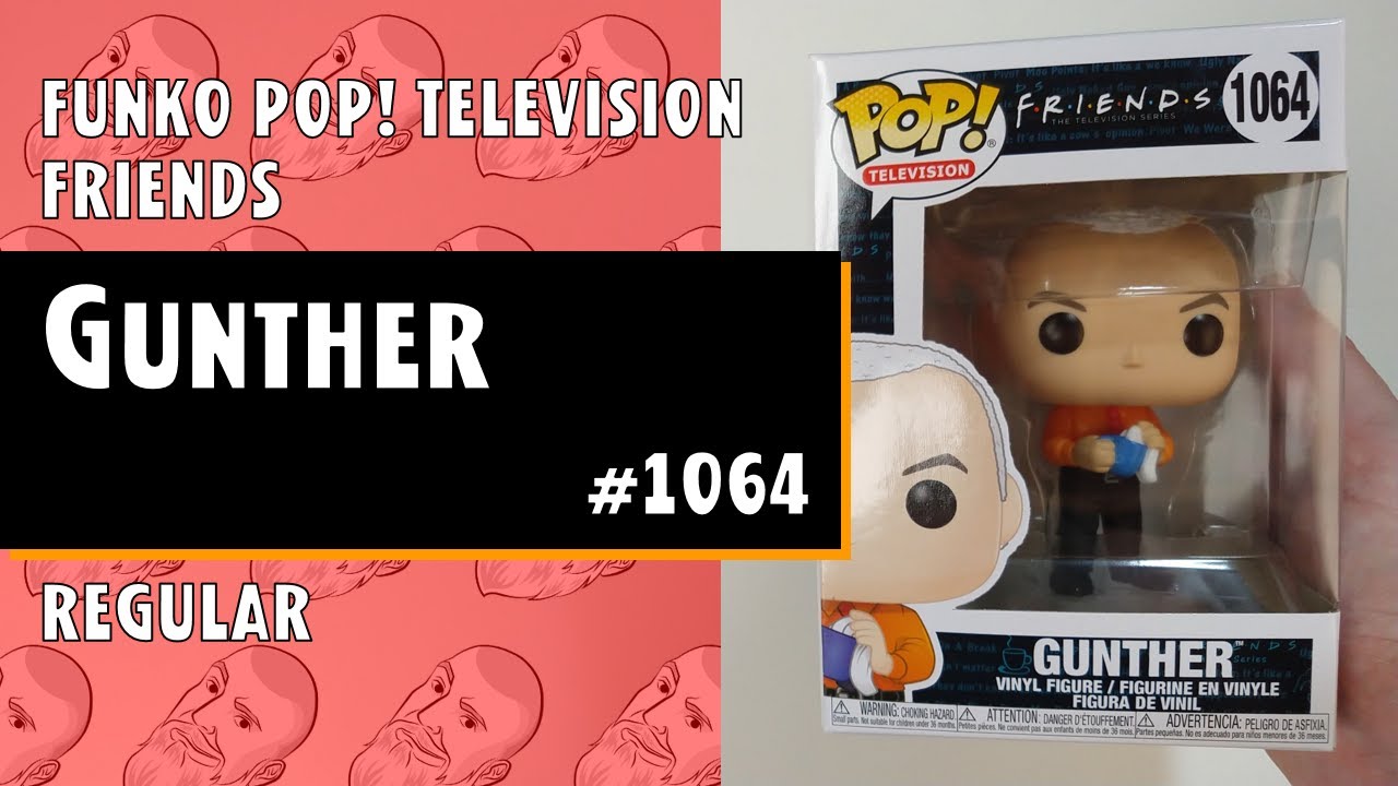 Funko Pop Television - Friends - Gunther - 1064 // Just One Pop ...