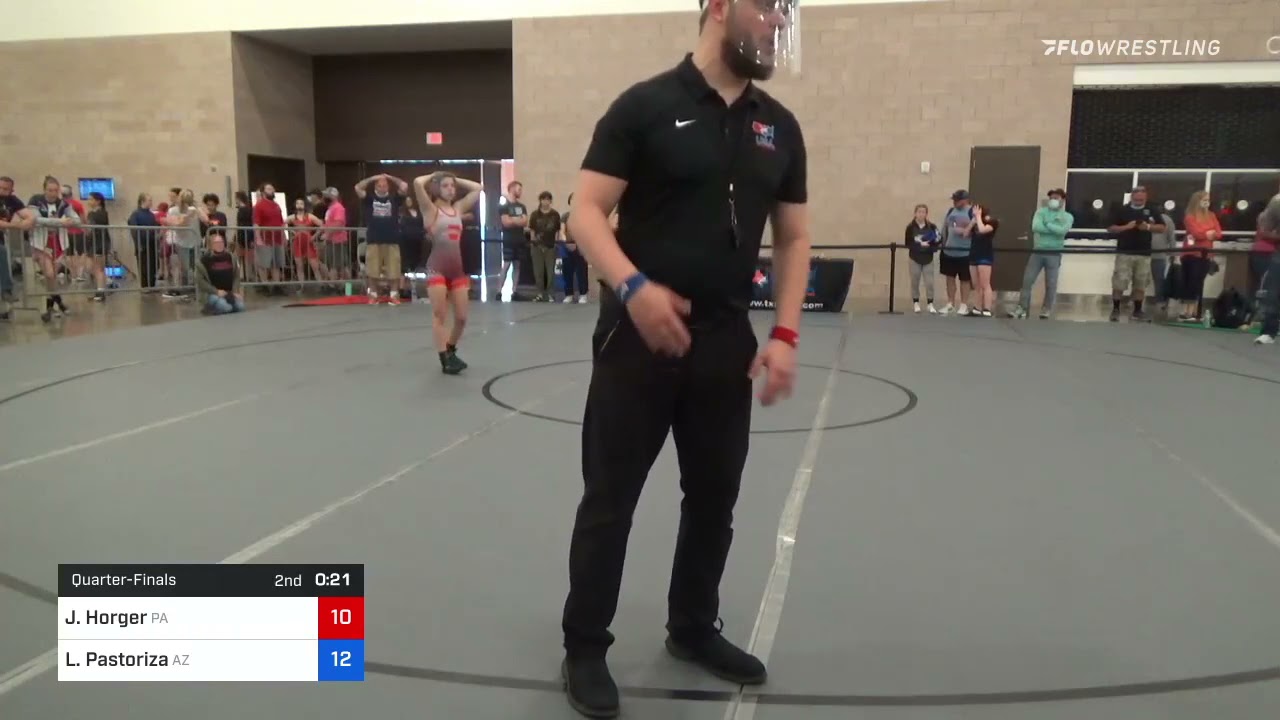 97 Kg Quarterfinal - Julia Horger, PA Vs Lisa Pastoriza, AZ - YouTube