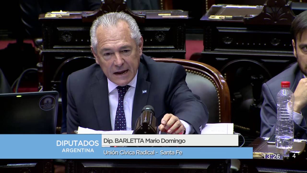 Diputado Barletta Mario Domingo - Sesión 05-10-2016 - YouTube